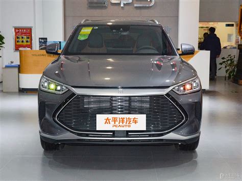 时光灰宋plus新能源整车外观外观图片宋plus新能源 2021款 Dm I 100km 四驱旗舰plus7000315太平洋汽车网