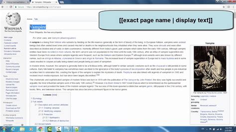Wikipedia Editing Basics Source Editor Youtube