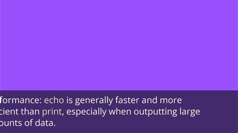 Different Between Echo And Print Echo Vs Print In Php 2023 For