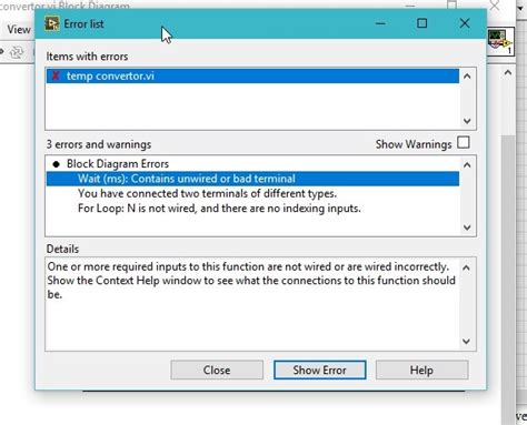 using debugging tools in labview tutorial 23