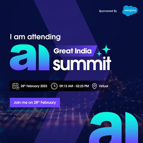 Ganesh Joshi On Linkedin Salesforce Greatindiaaisummit Virtualsummit Innovation…