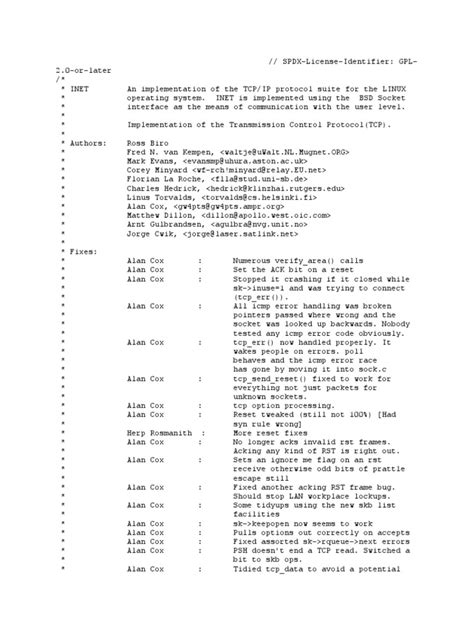 Tcp Program Pdf Transmission Control Protocol Computer Data