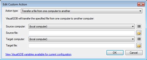 Customizing Your Projects With Custom Steps Visualgdb Tutorials