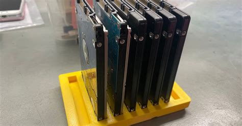 Gridfinity Ssd Hdd Holder 2 X 3 Grid By András Bognár Download Free