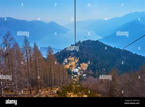 Amazing Nature Of Lepontine Alps With A View On Lake Maggiore