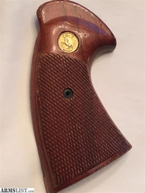 Armslist For Sale Colt Python Factory Hand Grips
