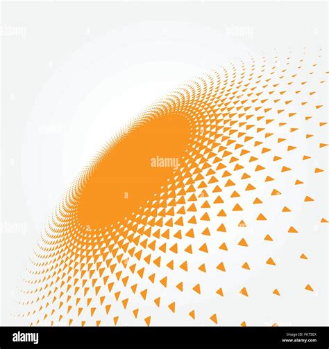 Abstract Halftone Background Halftone Circle Shape Vector Illustration Stock Vector Image