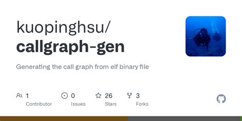 Github Kuopinghsucallgraph Gen Generating The Call Graph From Elf Binary File