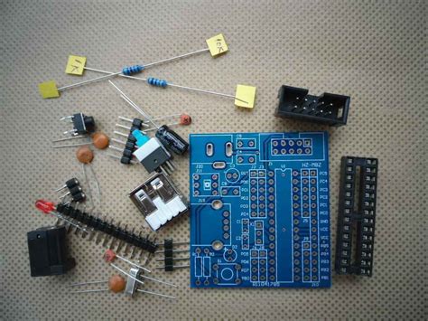 Atmega8 Minimum System Dev Kit Self Soldering Electrodragon