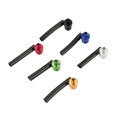 범용 Atv 구덩이 먼지 자전거 환기 튜브 오토바이 브리더 호스 벤트 파이프 가스 탱크 연료 캡 밸브 승자자동차 부품