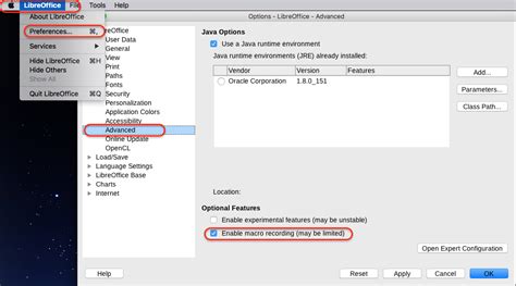 How Do I Get The Record Macro Button To Be Activated English Ask Libreoffice