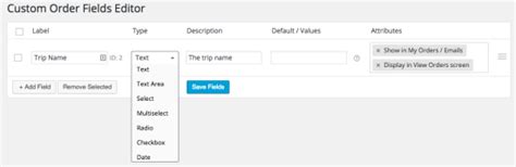 Woocommerce Admin Custom Order Fields Documentation Woocommerce