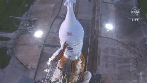 La Nasa Suspende El Despegue Del Cohete Sls Con La Cápsula Orión Hacia