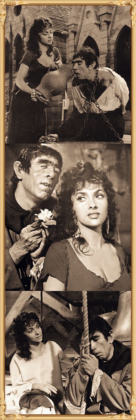 《巴黎圣母院》是由让·德拉努瓦执导，吉娜·劳洛勃丽吉达主演。 本片改编自法国作家维克多·雨果的同名巨著，讲述了巴黎圣母院的敲钟人卡西莫多与