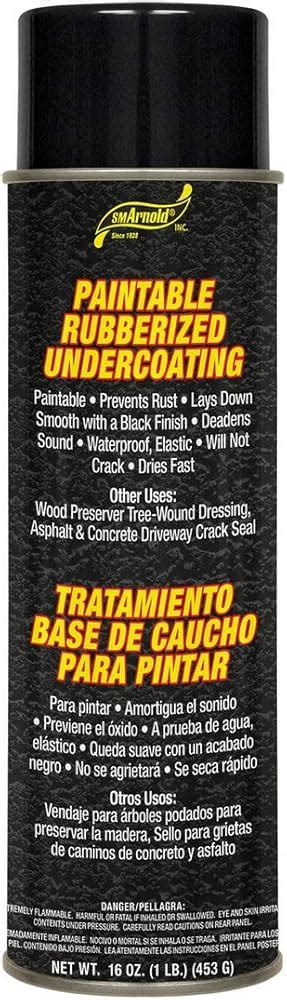 Kbs Undercoat Asphalt Undercoating Frame Paint 16oz Aresol 45 Off