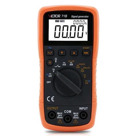 Generator Signal Current Voltage Calibrator Process Handheld Source Signal Analog Voltage