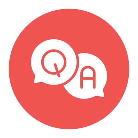Premium Vector Question Vector Illustration Style
