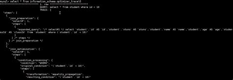 3 01 02 第17节：调优工具 分析优化器执行计划tracemysql的optimizer Trace功能 如何使用 Csdn博客