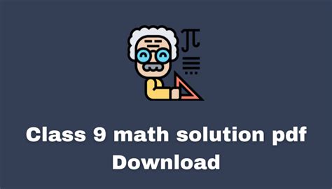 Class 9 Math Solution Pdf Download 2023 ৯ম শ্রেণীর গণিত সমস্যার