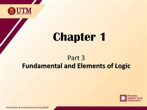 SOLUTION Chapter Fundamental Of Logic Part Student Studypool