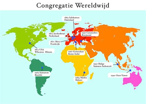 Verspreiding Over De Wereld Klooster Alverna