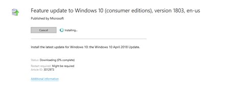 Windows 10 Update 1803 Hanging On Installingdownloading Via Sccm R