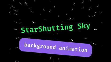 Immersive Background Animation Crafting A Star Shutter Effect With Html Css And Javascript