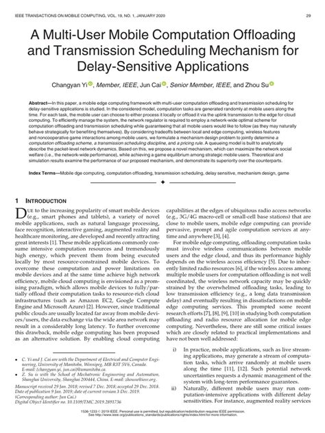 Ref12 A Multi User Mobile Computation Offloading And