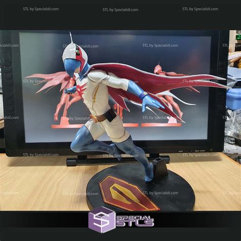 Ken The Eagle Ken Washio V2 Stl Files From Gatchaman 3d Printable