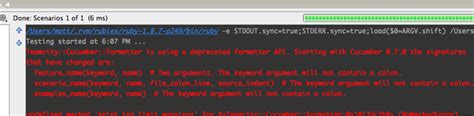 fix rubymine 2 02 cucumber integration tea driven development