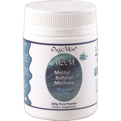 Oxymin Msm 200g — Australian Organic Products