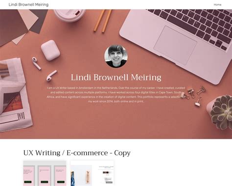 How To Build A Ux Writing Portfolio And Examples To Get You Inspired