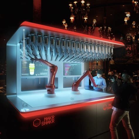 Carlo Ratti Associati Designs Worlds First Driverless Bar That Can Autonomously Make Cocktails