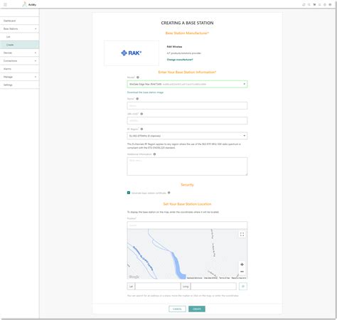 How To Add Rak Wisgate Edge Gateway In Thingpark Actility Thingpark