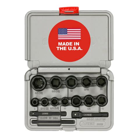 15 Piece Turbo Socket Set