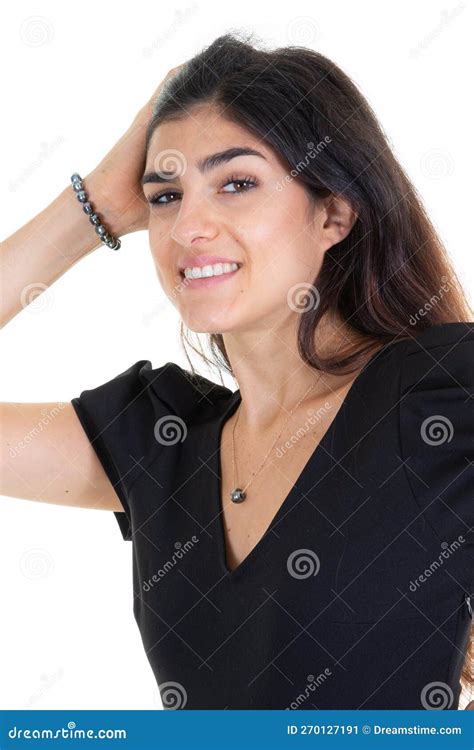 Smiling Girl Portrait Beautiful And Confident Young Cute Business Woman