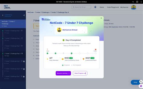 Kamran Ahmad On Linkedin Nxtcode 7under7challenge Nxtwave Python
