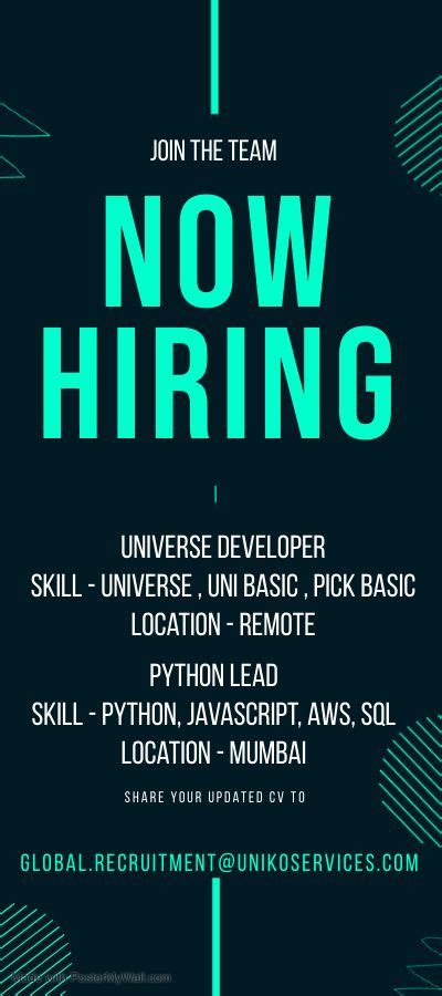 indulekha vasudevan on linkedin we are hiring if you have any reference please share it with us