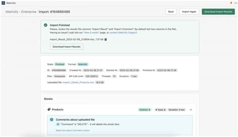 Bulk Delete All Products From Shopify With Matrixify App