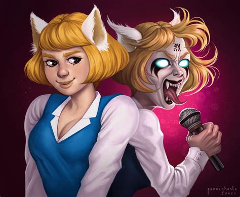 Oc My Aggretsuko Gijinka Raggretsuko