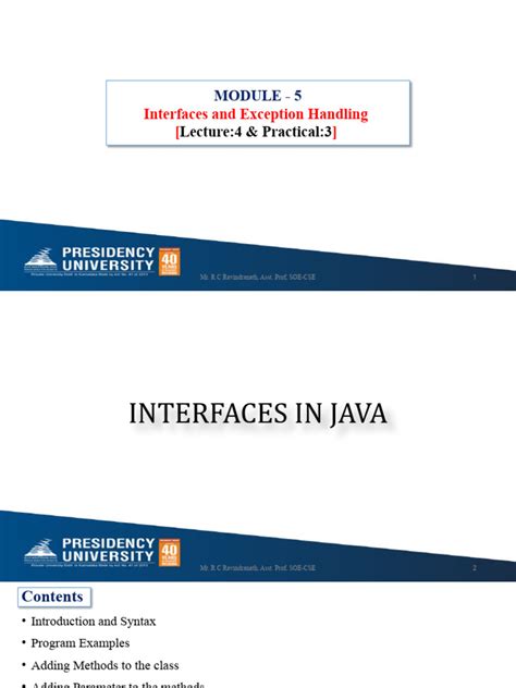 Cse1001 Psusing Java Module 5 Ppts For Students Pdf Class
