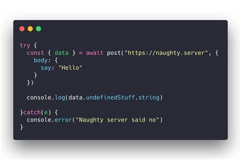 Async Await Catch Error Handling That Wont Drive You Crazy