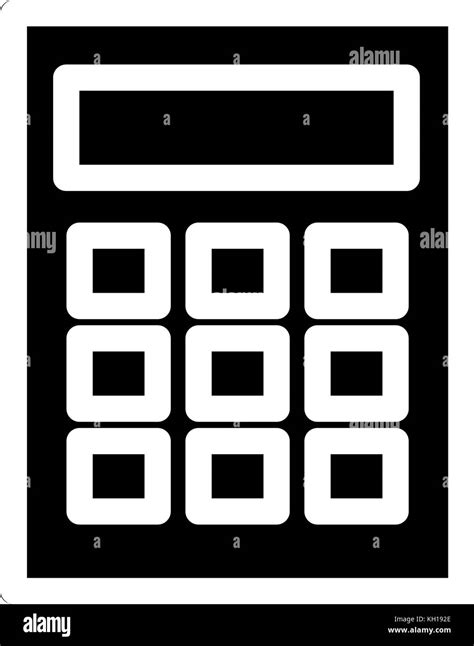 Isolated Calculator Design Stock Vector Image And Art Alamy