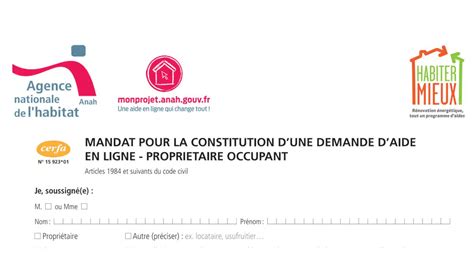 Cerfa 13469 04 Convention Anah Du Secteur Locatif Intermédiaire