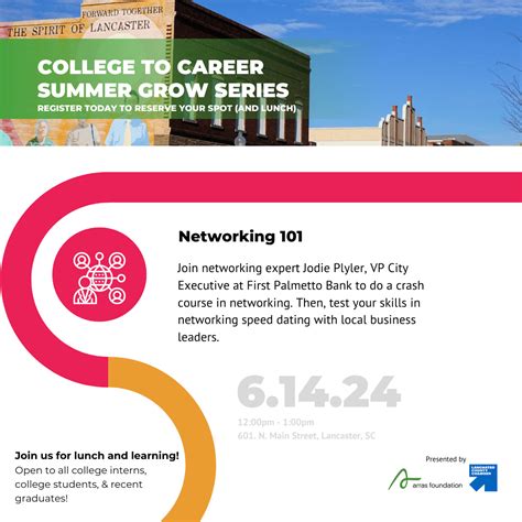 College To Career Networking Arras Foundation