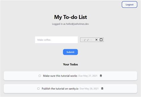How To Create A Todo List With React And Sanity Guide