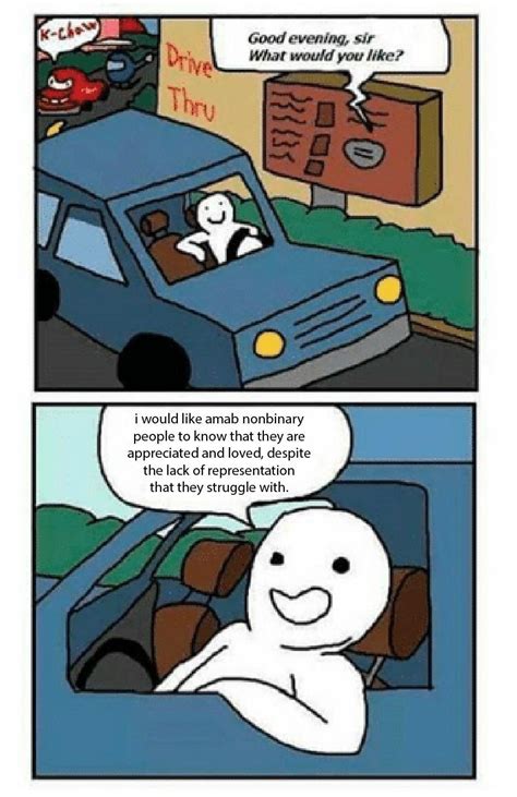 To All My Fellow Amab Enbies