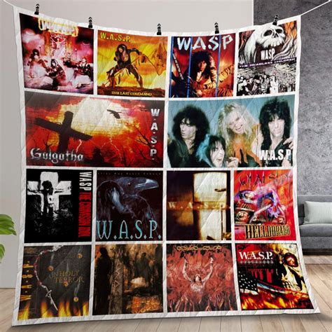 Wasp Album Covers Quilt T For Christmas Birthday Thanksgiving