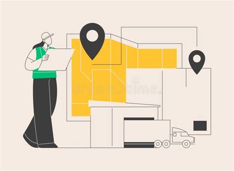 Transit Warehouse Abstract Concept Vector Illustration Stock Vector Illustration Of Terminal