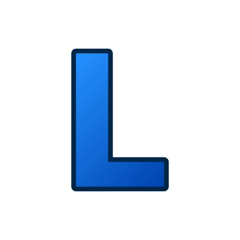 Letter L Free Education Icons